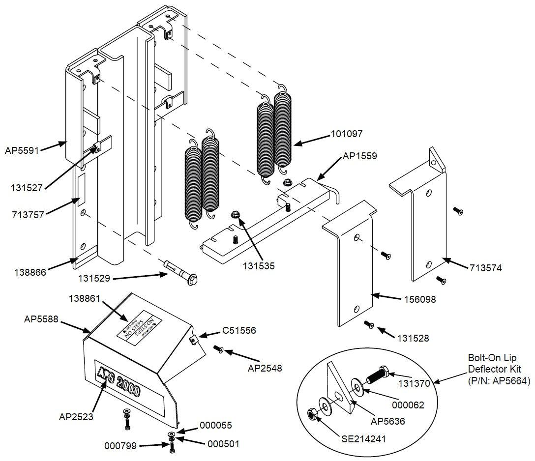 APS 2000 Vehicle Restraint – Excel Solutions