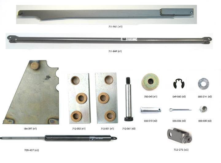 KMF2000 | Kelley 8' FX/aFX Walkout Lip Kit with Non-Yieldable ...