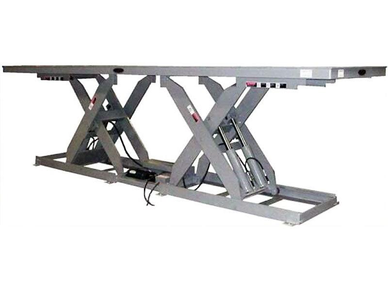 Ground Entry Lift Tables | Double-Long Hydraulic Material Lifts – Excel ...